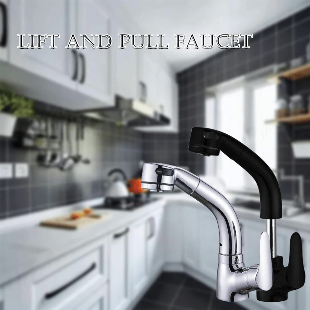Height Adjustable Pull out Sink Tap - Top Kitchen Gadget