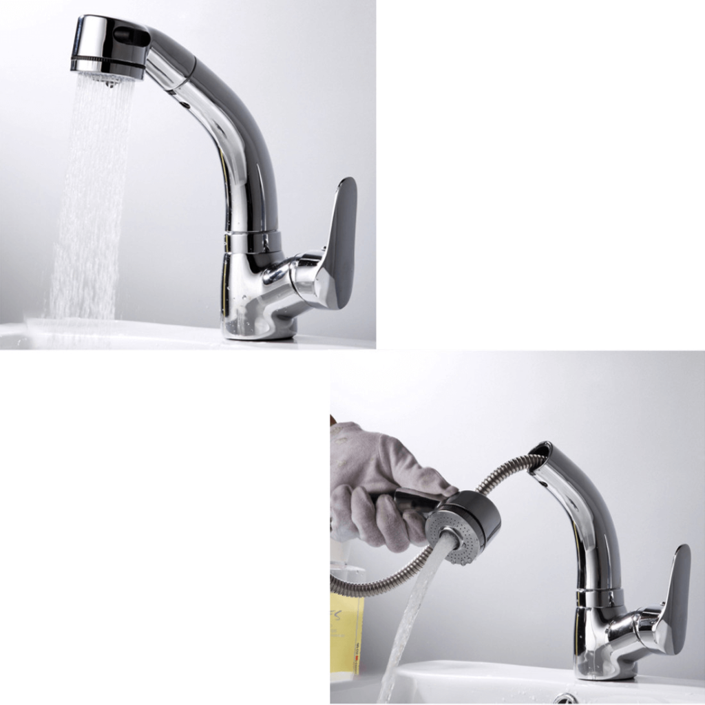 Height Adjustable Pull out Sink Tap - Top Kitchen Gadget