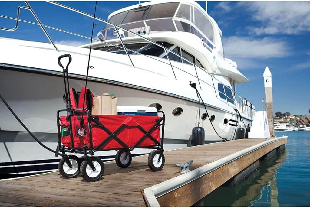 Collapsible Folding Outdoor Utility Wagon - Top Kitchen Gadget