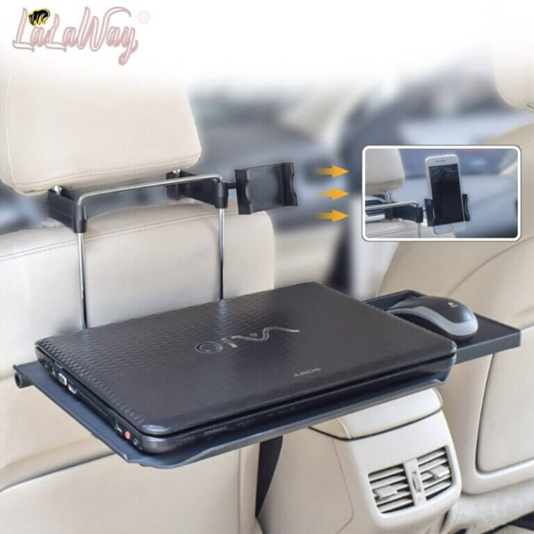 Car Tray for Food Drink and Writing Laptop Work - Top Kitchen Gadget
